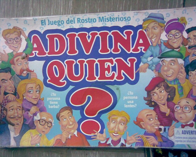Adivina Quien Guess Who Spanish game | SpanishPlans.org