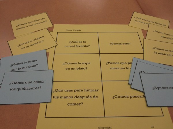 Spanish Speaking Activities | SpanishPlans.org