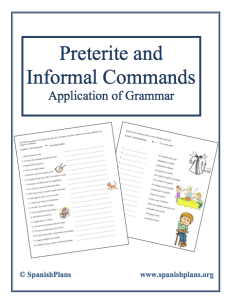 Past Tense | SpanishPlans.org