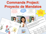 Commands | SpanishPlans.org