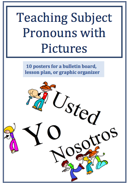 Subject Pronouns | SpanishPlans.org