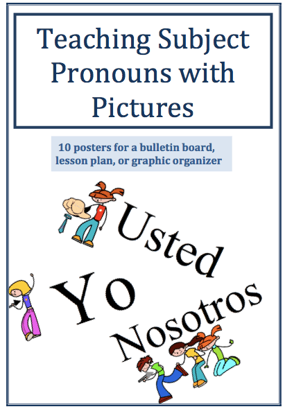 Subject Pronouns | SpanishPlans.org
