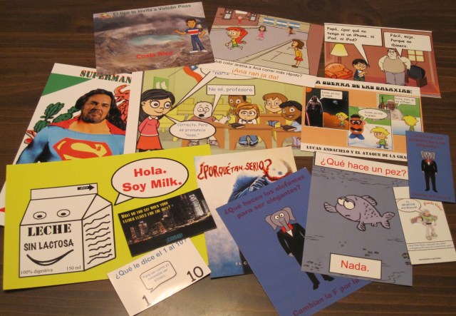 Postcard Bulletin Board Set | SpanishPlans.org