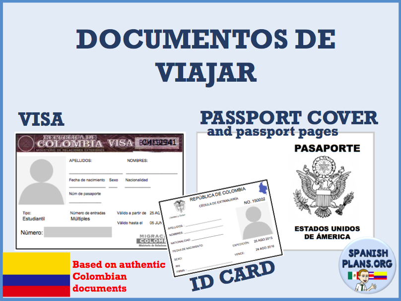 Passport Stamps | SpanishPlans.org