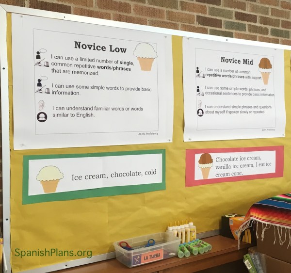 Get a scoop of Proficiency | SpanishPlans.org