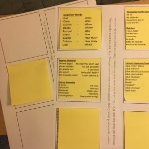 Incorporating Spanish Rejoinders | SpanishPlans.org