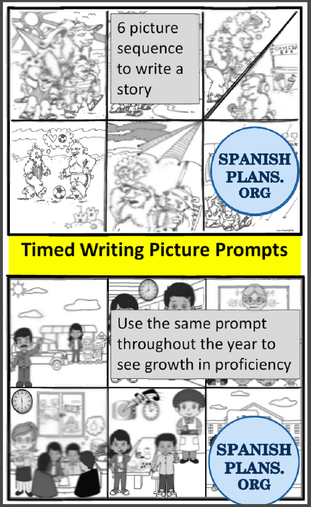 Timed Writing Prompts | SpanishPlans.org