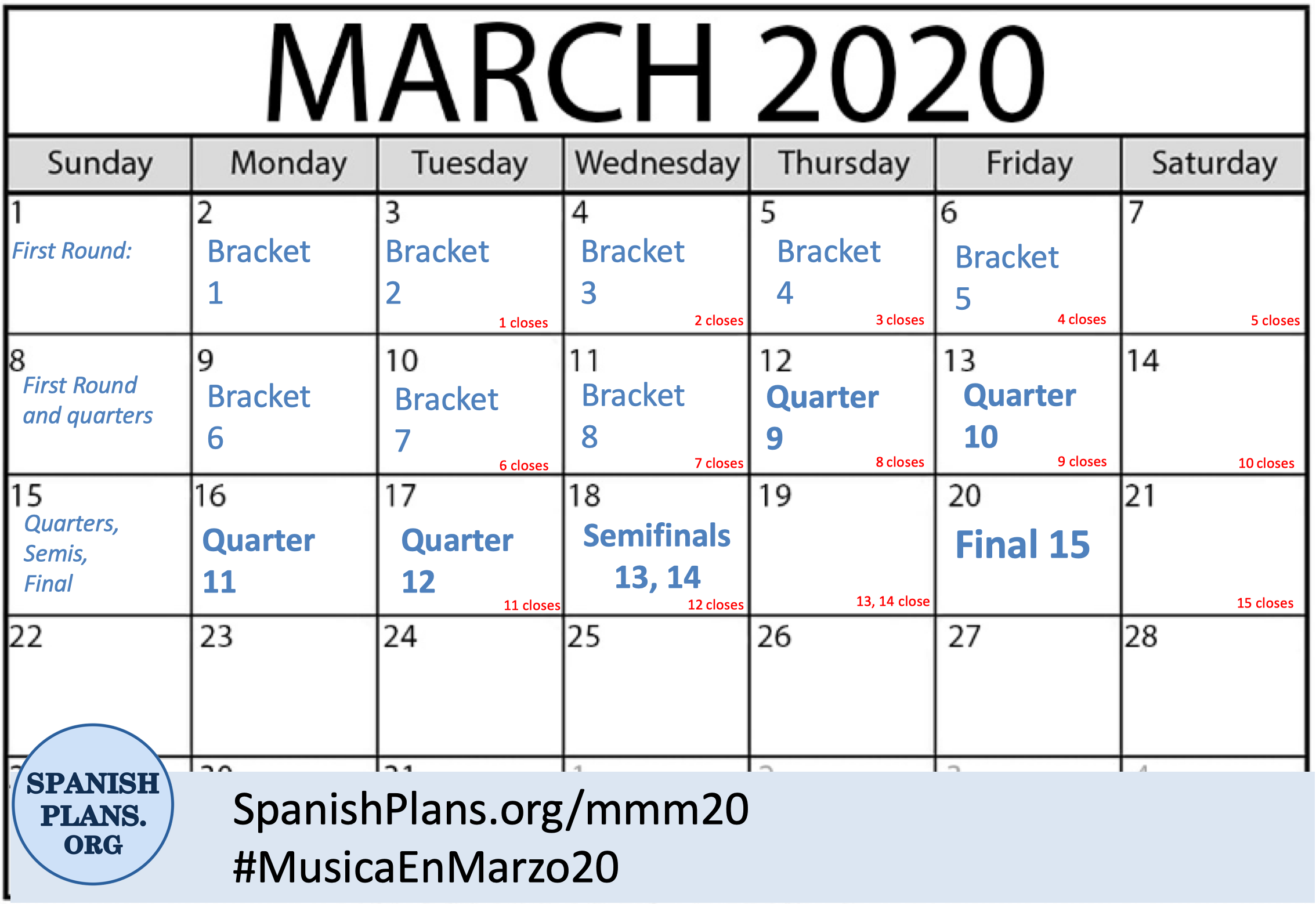 MMM20 | SpanishPlans.org