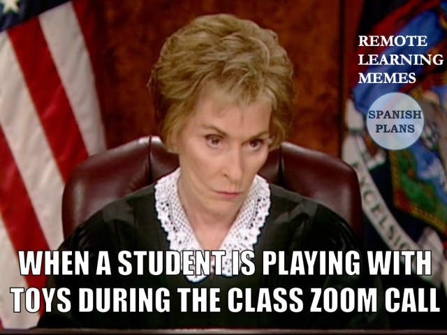Distance Learning Memes | SpanishPlans.org