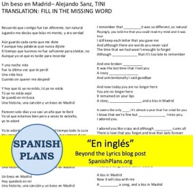 Beyond the Lyrics | SpanishPlans.org