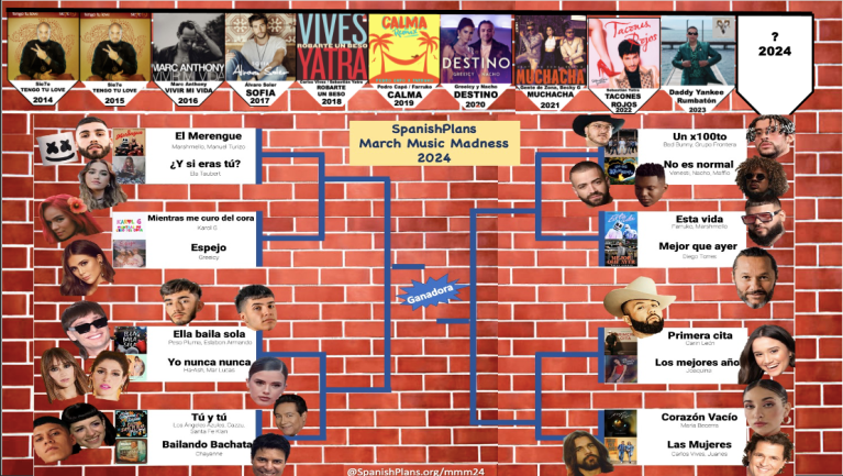 SpanishPlansMMM March Music Madness 24 | SpanishPlans.org